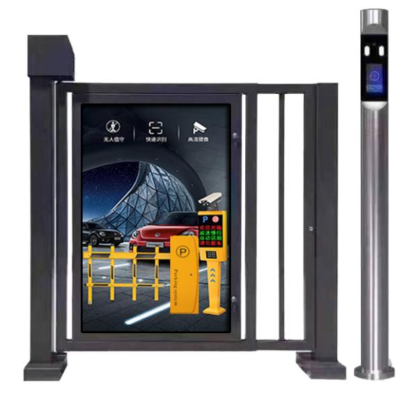 Quality 1 Way Full Height Sliding Turnstile Gate Fully Automatic Full Height Pedestrian for sale