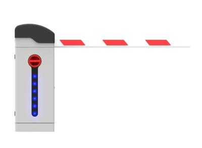 China CE Automatic Gate Barrier Security Parking Plastic Straight Folding Arm Boom Telescopic Barrier for sale