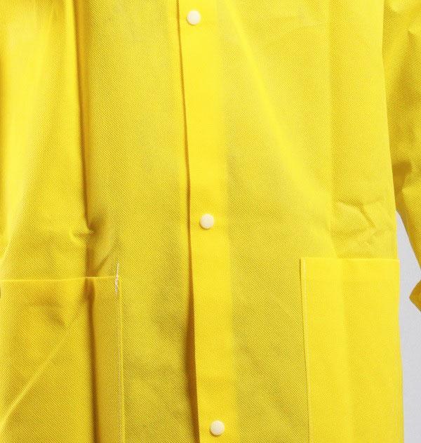 High quality PP non woven nursing uniforms short lab coat