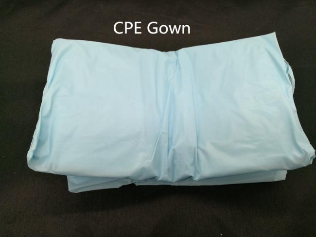 Disposable CPE Film Isolation Gown