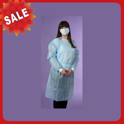 Cina Gli abiti eliminabili non tessuti dell'esame medico con l'iso del CE elastico del polsino S-3XL hanno approvato in vendita