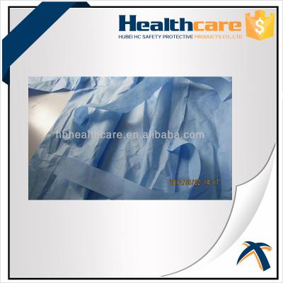 China De multifunctionele van de Isolatietoga's van 16-80G Beschikbare Ultrasone Hitte - verzegel Blauwe/Gele Lagen Te koop