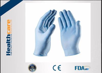 China De antibacteriële Blauwe Doos van het Poeder Vrije 100 PCs van Nitril Beschikbare Beschermende Handschoenen Te koop