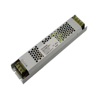 China 12v 150w Ultra Slim power supply IP20 LED transformer Adapter for LED Light for sale