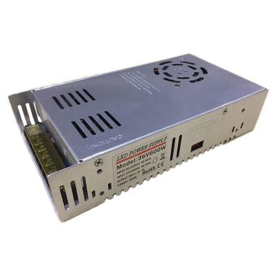 China 36v 600w Indoor power supply IP20 Transformer Adapter for LED Light for sale