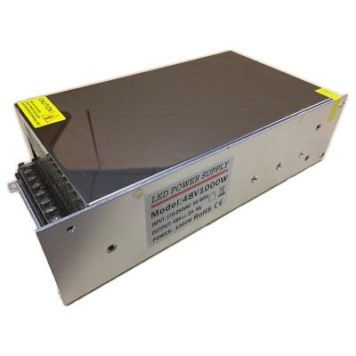 China 48v 1000w Indoor power supply IP20 Transformer Adapter for LED Light for sale