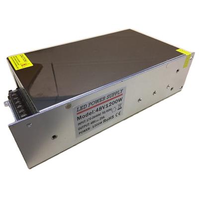China 48v 1200w Indoor power supply IP20 Transformer Adapter for LED Light for sale