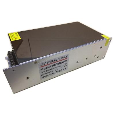 China 60v 800w Indoor power supply IP20 Transformer Adapter for LED Light for sale