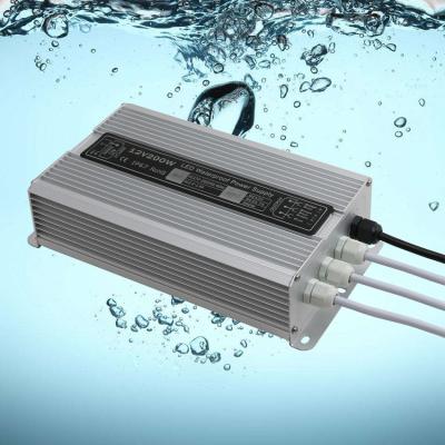China 12v 200w waterproof power supply IP67 with coffee color LED transformer Adapter for LED Light for sale
