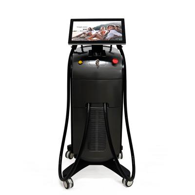 China Vertical Diode Laser Hair Removal Beauty Machine Triple Wavelength 755 808 1064nm for sale