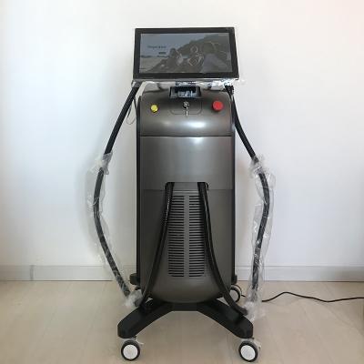 중국 1200W 755nm 808nm 1064nm 혼합 파장 탈모 레이저 머신 판매용