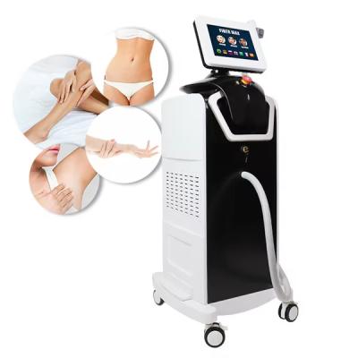 중국 얼음 플래티넘 탈모 레이저 기계 1064nm 파장 섬유 레이저 기술 12mm * 12mm 점 크기 US / EU 플러그 판매용