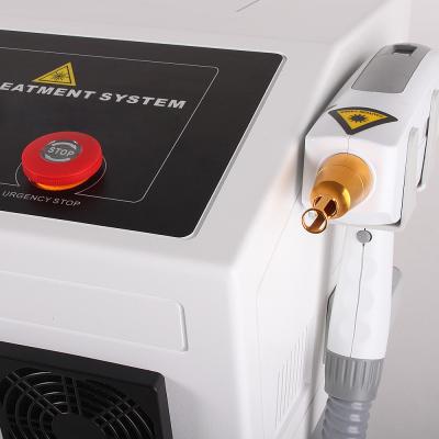 Cina Macchina portatile di rimozione del tatuaggio del laser del yag del ND del commutatore di q per il centro della stazione termale di bellezza in vendita