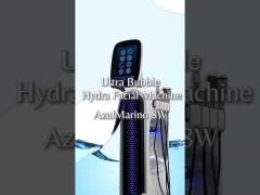 Aeris 8 in 1 Oxygen Bubble Hydra gezichtsbehandelingsapparaat 10,1 inch kleuren touchscreen met 8 handstuk