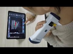 Dispositivo portátil de ultrasonido LUSONIC para modo B/C y equipo de medicina estética Doppler espectral con resolución Full HD
