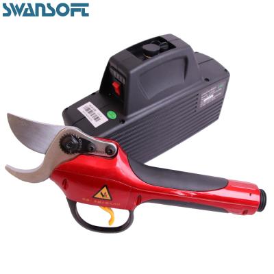 China SWANSOFT Electric Pruner Electric Pruning Shears Powered Sharp Gardening Shears for sale