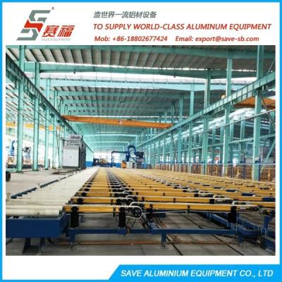 China Aluminium Extrusion Profile Belt System Cooling Table for sale