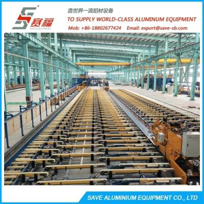 China Aluminium Extrusion Profile Belt Type Cooling Table for sale