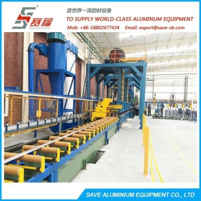 China Aluminium Extrusion Profile Air Cooling At Press Exit for sale