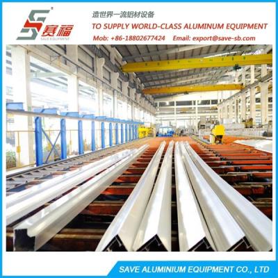 China Aluminium Extrusion Profile Cooling Table System for sale