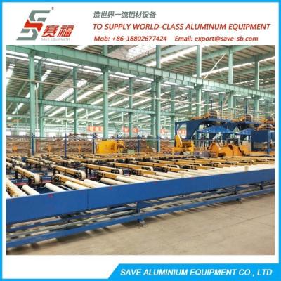 China Aluminium Extrusion Profile Roller Runout Conveyor for sale