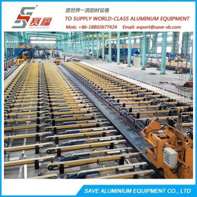 China Aluminium Extrusion Profile Handling Table And Cooling Area for sale