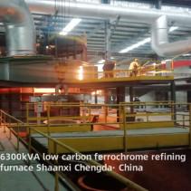 Quality 6300kVA Low Carbon Ferrochrome Refining Furnace（New） for sale