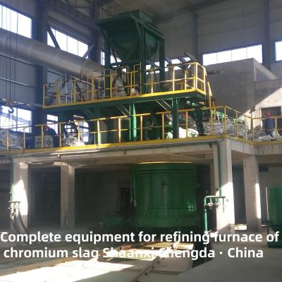 China Complete Equipment For Chromium Slag Refining Furnace ISO9001 Certified for sale