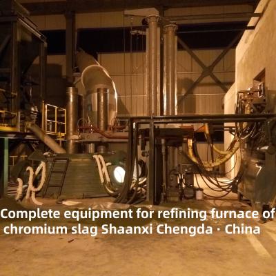China Complete Equipment For Chromium Slag Refining Furnace ISO9001 Certified for sale