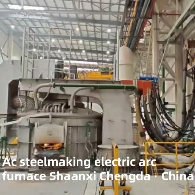 China Ac Steelmaking Electric Arc Furnace with ISO 9001 Certificaton(New) for sale