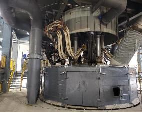 China HOT6 Professional Semi Closed Melting Furnace For Titanium Slag for sale