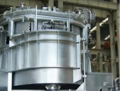 China China Supplier 100ton Scrap Melting EAF Continuous Casting Rebar Foundry Electric Arc Furnace for sale