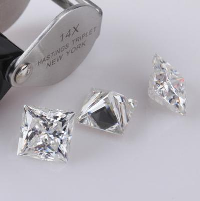 China Juwelen die Diamant Moissanite voor Dame Solitaire Ring, de Stenen van Moissanite maken los Te koop