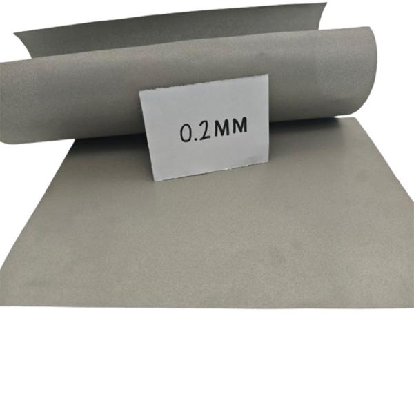 Quality Anode Diffusion Layer Porous Titanium Felt 0.2mm Sintered Titanium Fiber Felt for sale