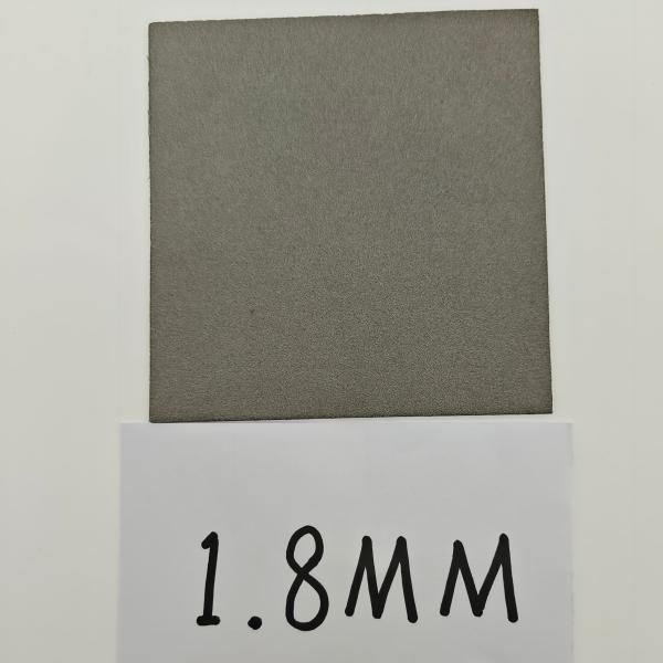Quality 1.8mm Titanium Fiber Felt Asymmetric Porous Titanium Sintered Plate for sale