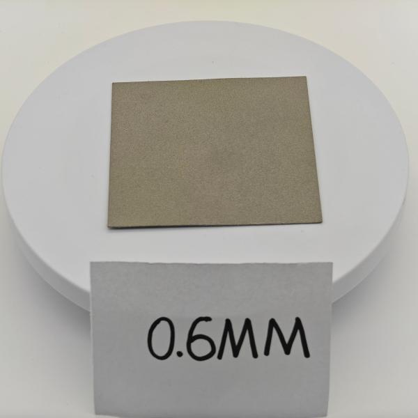 Quality 0.6mm Flexible Porous Titanium Felt PEM Gas Diffusion Layer Material for sale