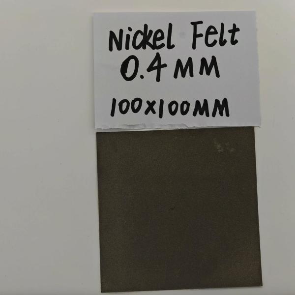 Quality AEM Nickel Felt 0.4mm Gas Diffusion Layer Material Porous Metal Fiber Felt for sale