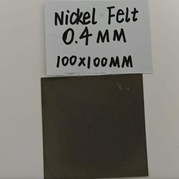 Quality 0.15mm-2mm Porous Nickel Felt AEM GDL Gas Diffusion Layer Sintered Felt for sale
