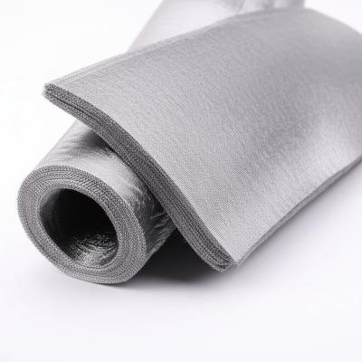 China Chemical Treatment Titanium Fiber Felt Silver Coated 12um*275f*4 for Enhanced Thermal Conductivity for sale