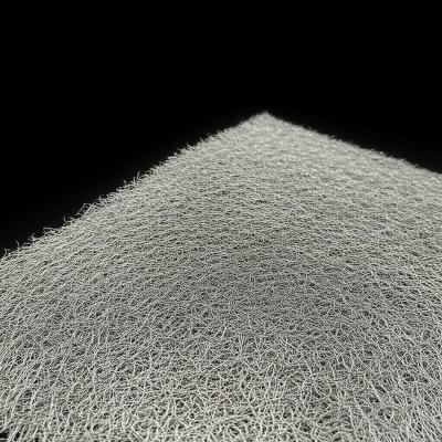 China Customized Titanium Fiber Mat with 50um Diameter and 50-90% Filter Rating for sale