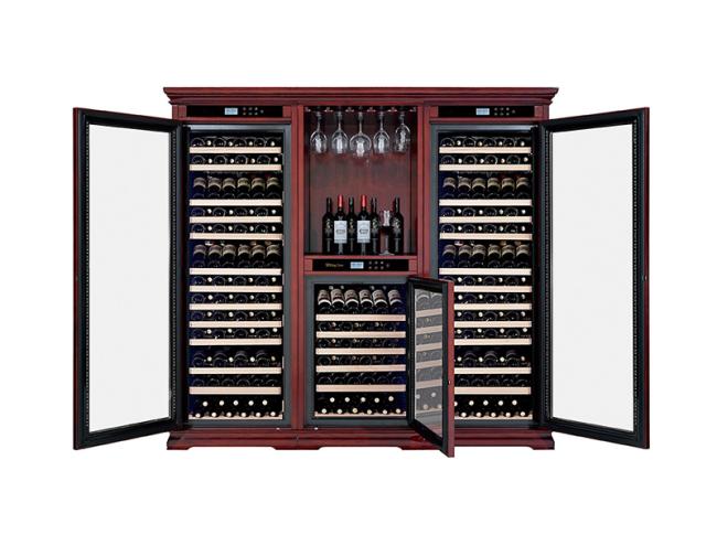 wood wine cooler refrigerator (3)