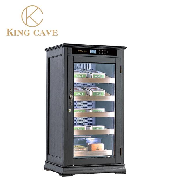 Electric Climate Controlled Lockable Modern Cigar Storage Humidor