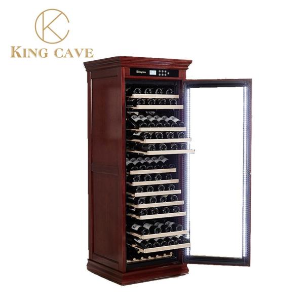 Quality American Oak And Canadian Cedar Wine Cooler Cabinet With Constant Temperature for sale