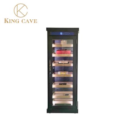 China Hoge kwaliteit humidor sigaren kast met automatische koeling vochtigheid regelen Te koop