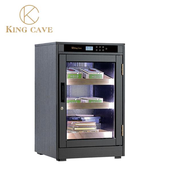 Quality LED Display Moisture Control Electronic Cigar Cooler 100 Cigars for sale
