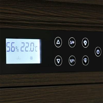 Cina Umidificatore per sigari con telaio in legno marrone in vendita