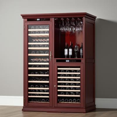 China 286 Lbs Hinged Door Wine Cooler Cabinet Perfect for Busy Bars and Restaurants for sale