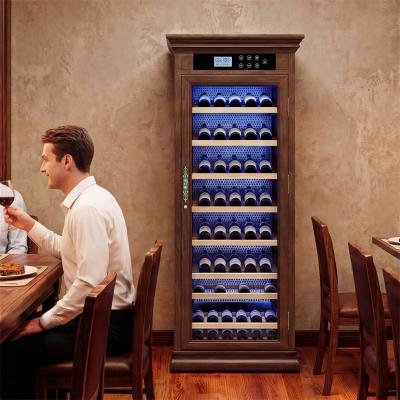 China Wine Cooler Cabinet Freestanding Wine Refrigerator For Home & Commercial Use for sale