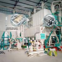 China Grain Crops Processing Machinery Multi Grain Milling Cleaning Peeling Line for sale