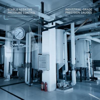 China Animal Oil Negative Pressure Refining Equipment Vertical Vacuum Pot Line for sale
